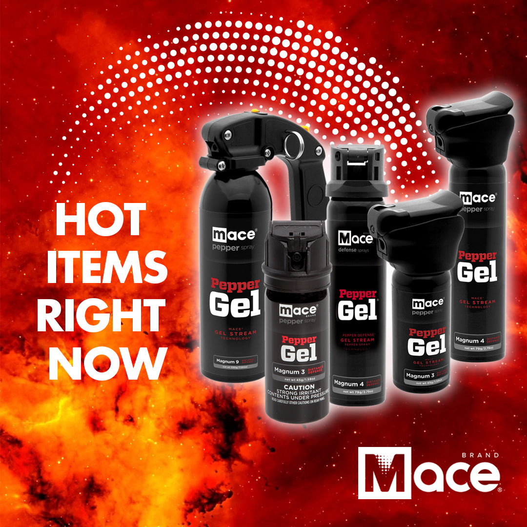 Hot Items Right Now From Mace Brand - Why Pepper Gels? – Mace® Brand