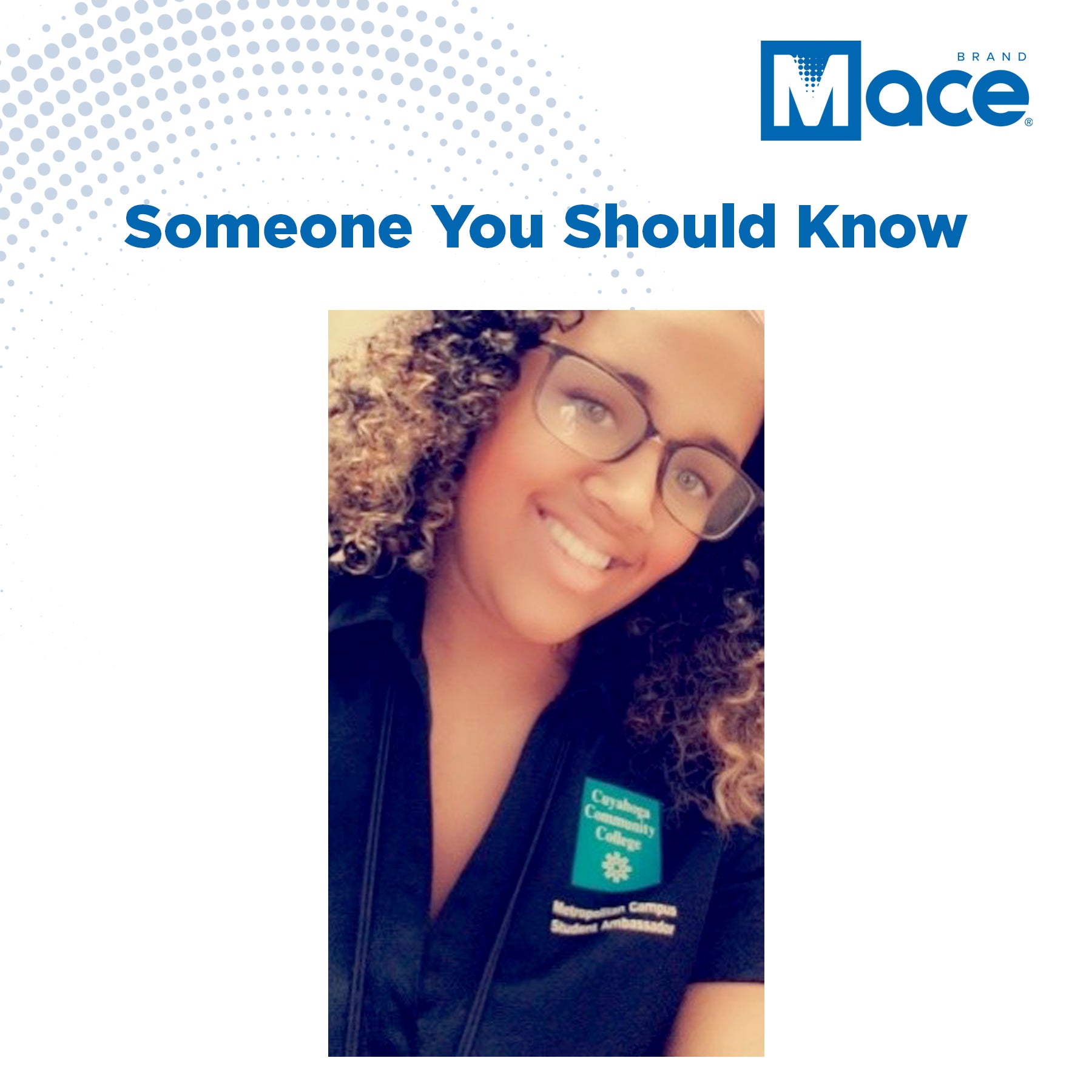 She's an Inspiring Story at Mace® Brand