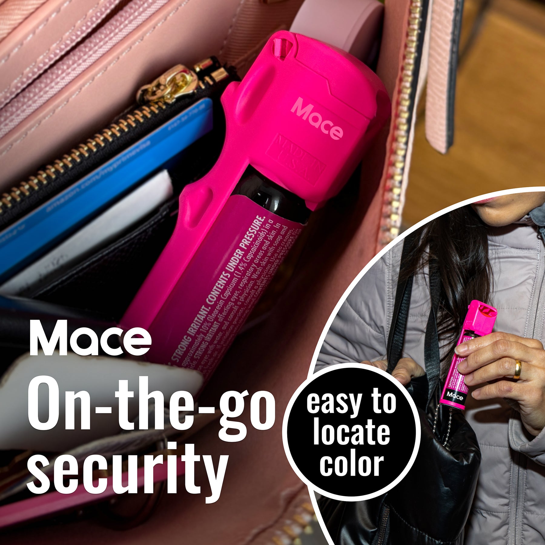 Hot Pink Personal Pepper Spray | Mace® Brand