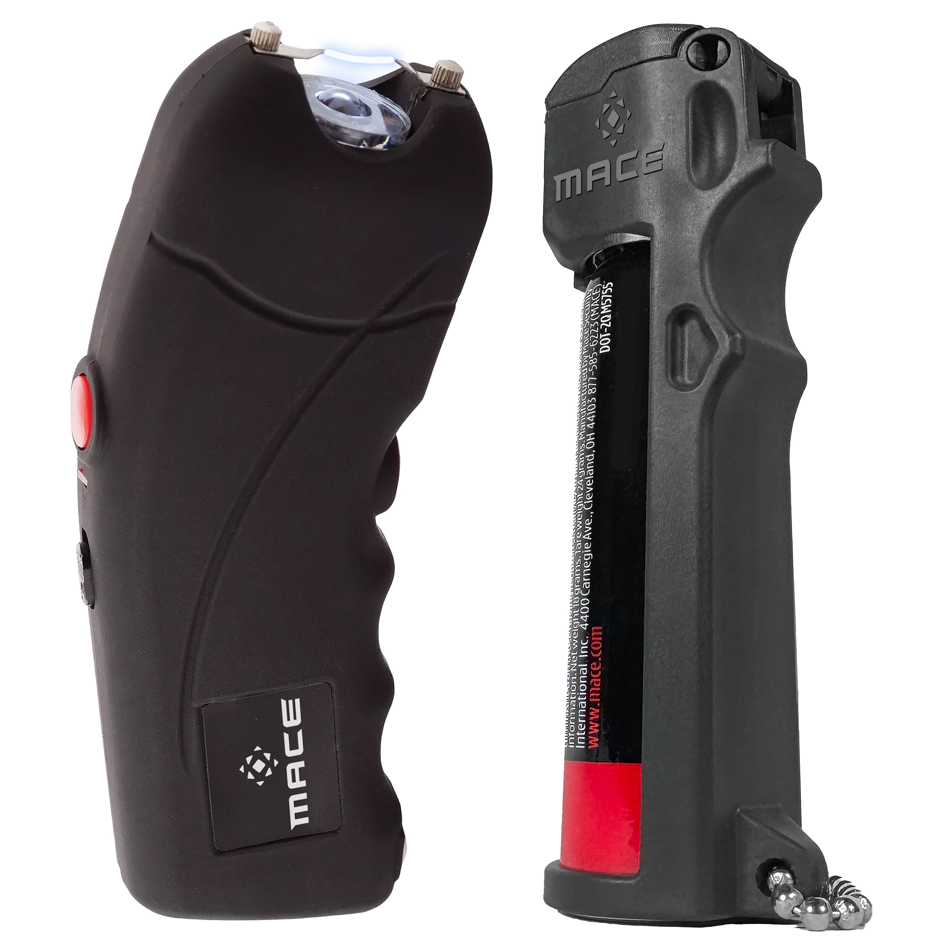 Mace® Brand Ergo LED Stun Gun | Black or Pink Stun Gun